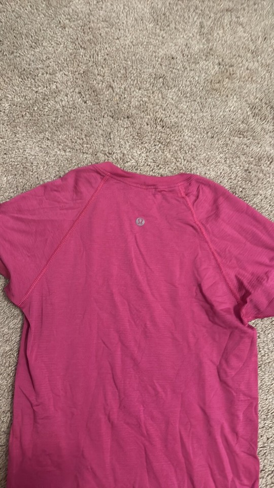 Lululemon pink swiftly tech size 4 great condition | eBay