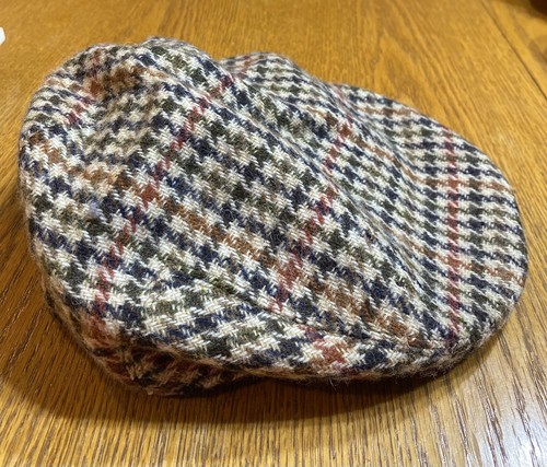 A. & F. Gelfer Flat Cap 100% Wool Hat Classic Size 7 1/8- made in ...