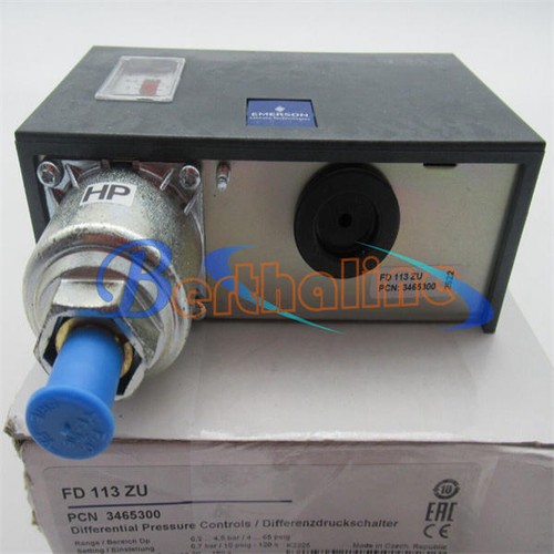 ONE NEW EMERSON Differential Pressure Control Switch FD113-ZU FD113ZU ...