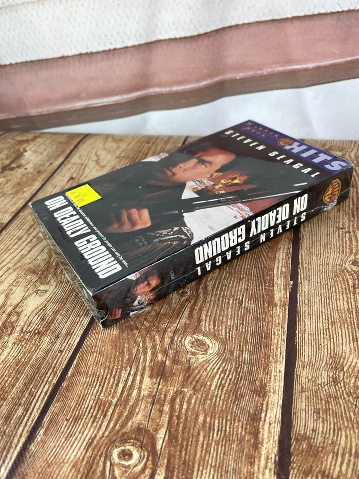 On Deadly Ground VHS Movie VCR Video Tape Steven Seagal New 85391705932 ...