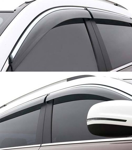 For Mitsubishi Outlander 2014-21 Window Visor Wind Deflector Sun Rain ...