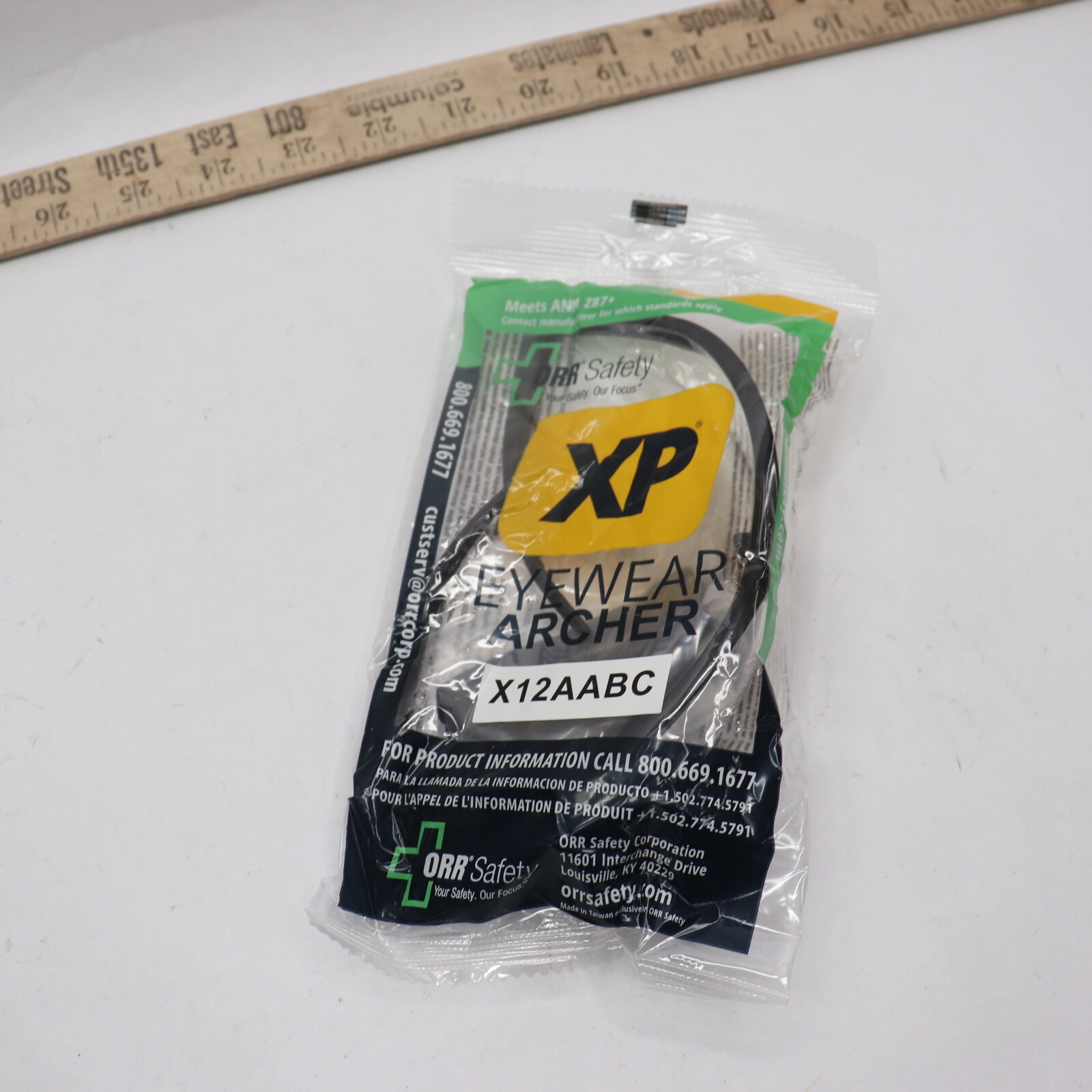 ORR Safety Eyewear Anti Fog Protective Glasses XP Ansi Z87+ X12AABC | eBay