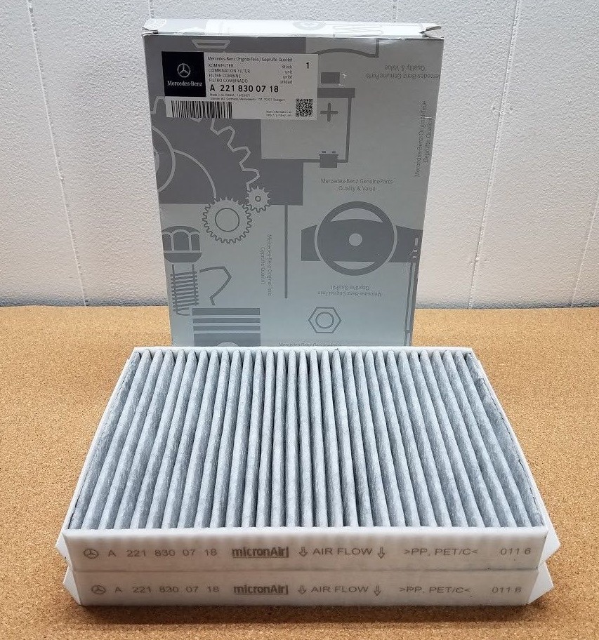 Mercedes-Benz Combination Cabin Air Filter A 2218300718 | Genuine OEM ...