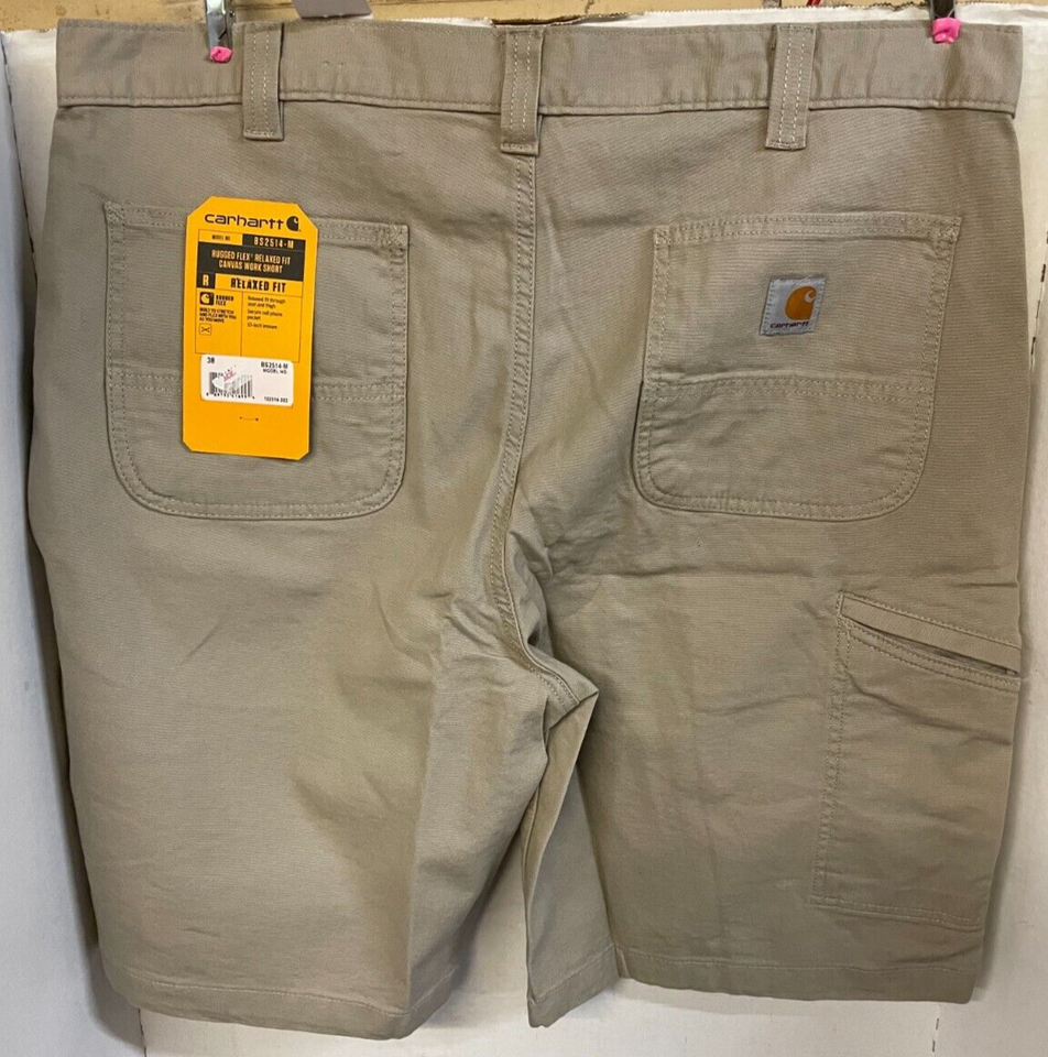 Carhartt Rugged Flex Relaxed Fit Cargo Shorts Men's 42x10 BS2514-M | eBay