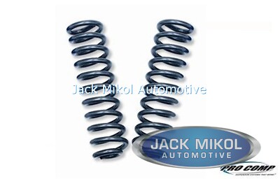 Pro Comp 4 Inch Lift Front Coil Springs Lifted Coil Springs 55397 ...