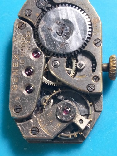 **Rolex GENEX 404 Watch Movement, FHF A9, Switzerland Made, 15 Rubies ...