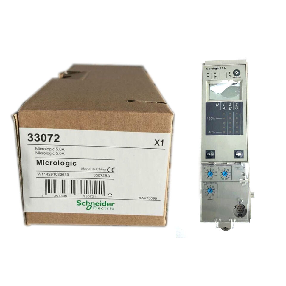 NEW SCHNEIDER 33072 Air High Current Circuit Breaker Control Unit US ...
