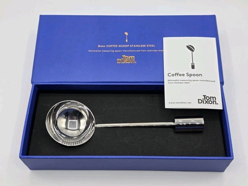 Tom Dixon Coffee Scoop Stainless Steel Minimalist Measuring Spoon | eBay