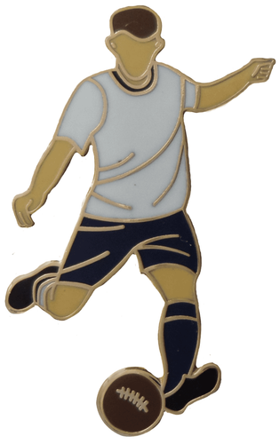 Tottenham Hotspur Football Player Retro Gold Plated Pin Badge | eBay