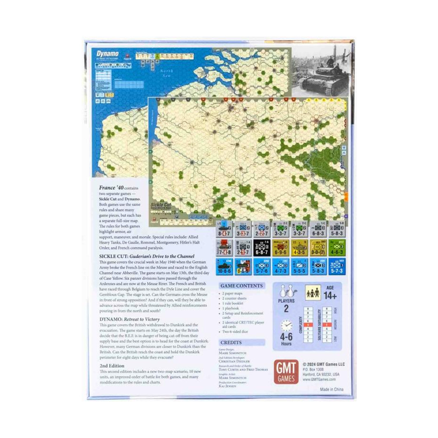 France '40 - Sickle Cut & Dynamo (2nd Ed) Box SW