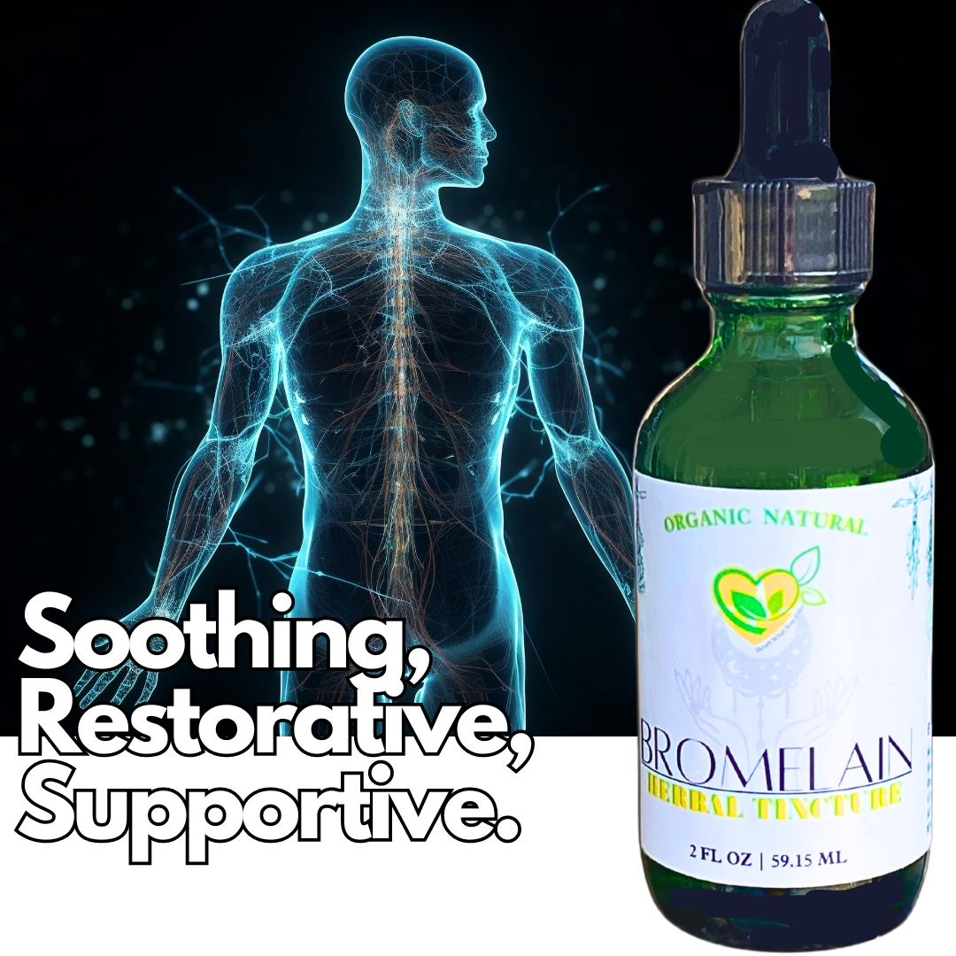 Bromelain 2K Tincture Natural Liquid Drop Pineapple Enzyme Digestive ...