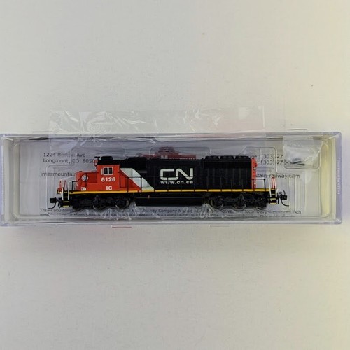 InterMountain 69335S-04 N Scale SD40-2 Locomotive w/Sound-Canadian National 6126 | eBay