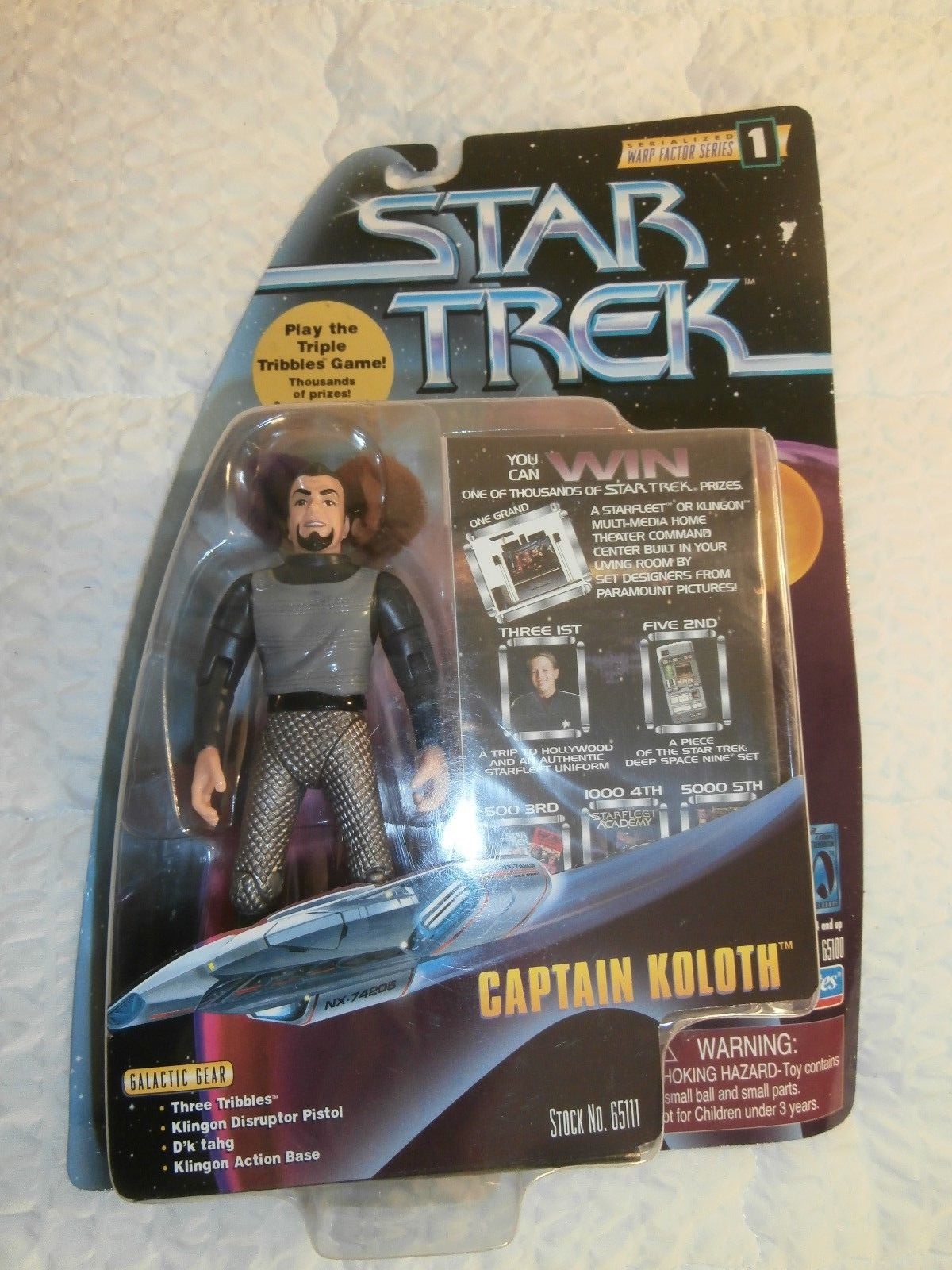 start trek tom paris mutated/ captain koloth/ constable odo | eBay