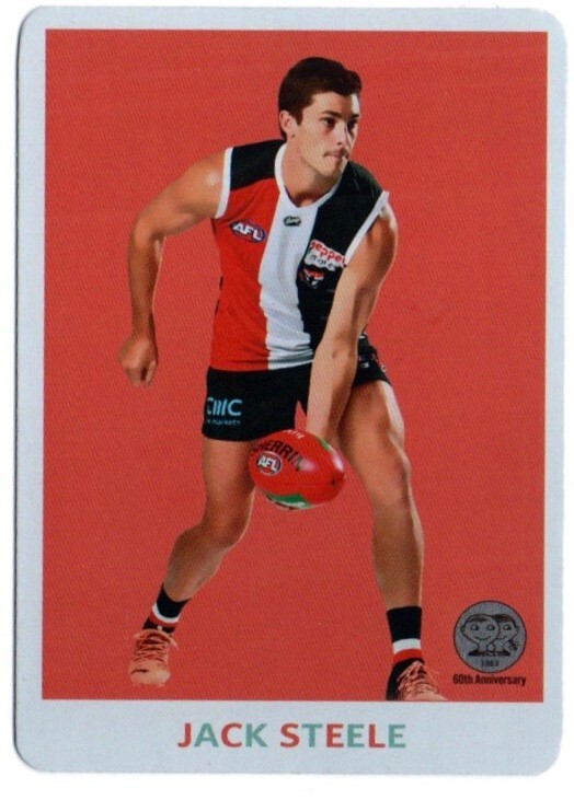 2023 Teamcoach Scanlens 60th Anniversary - Jack Steele St Kilda | eBay