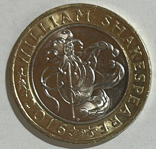 william shakespeare - 2016 collectable Royal Mint £2 Two Pound Coins ...