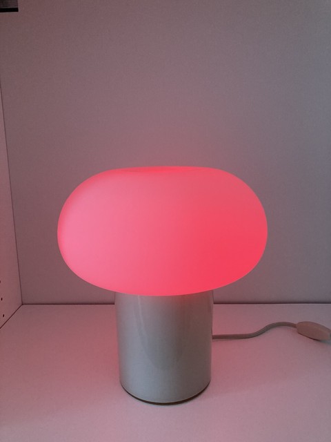 Ikea DEJSA 11" Table Lamp with LED Bulb - Beige/Opal Glass for sale ...