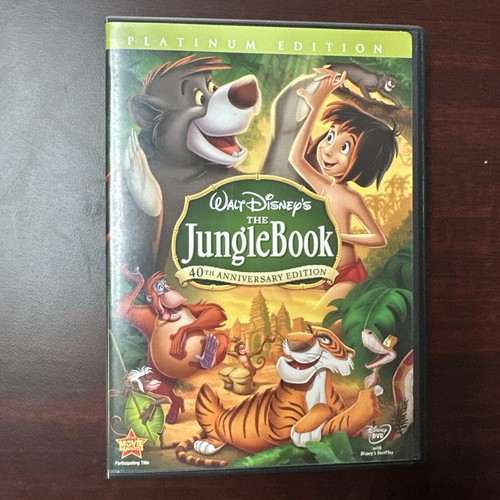 The Jungle Book (DVD, 2007, 2-Disc Set, 40th Anniversary Platinum ...