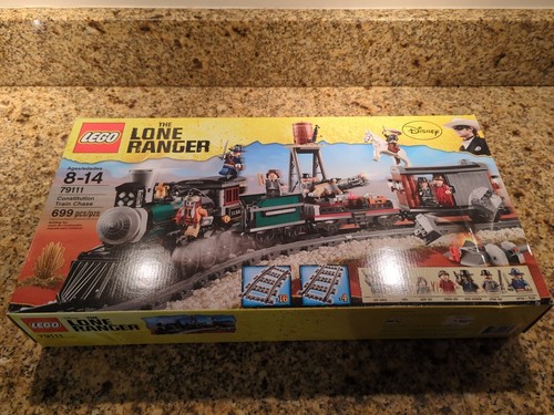 Retired rare genuine LEGO 79111 Disney LONE RANGER CONSTITUTION TRAIN ...