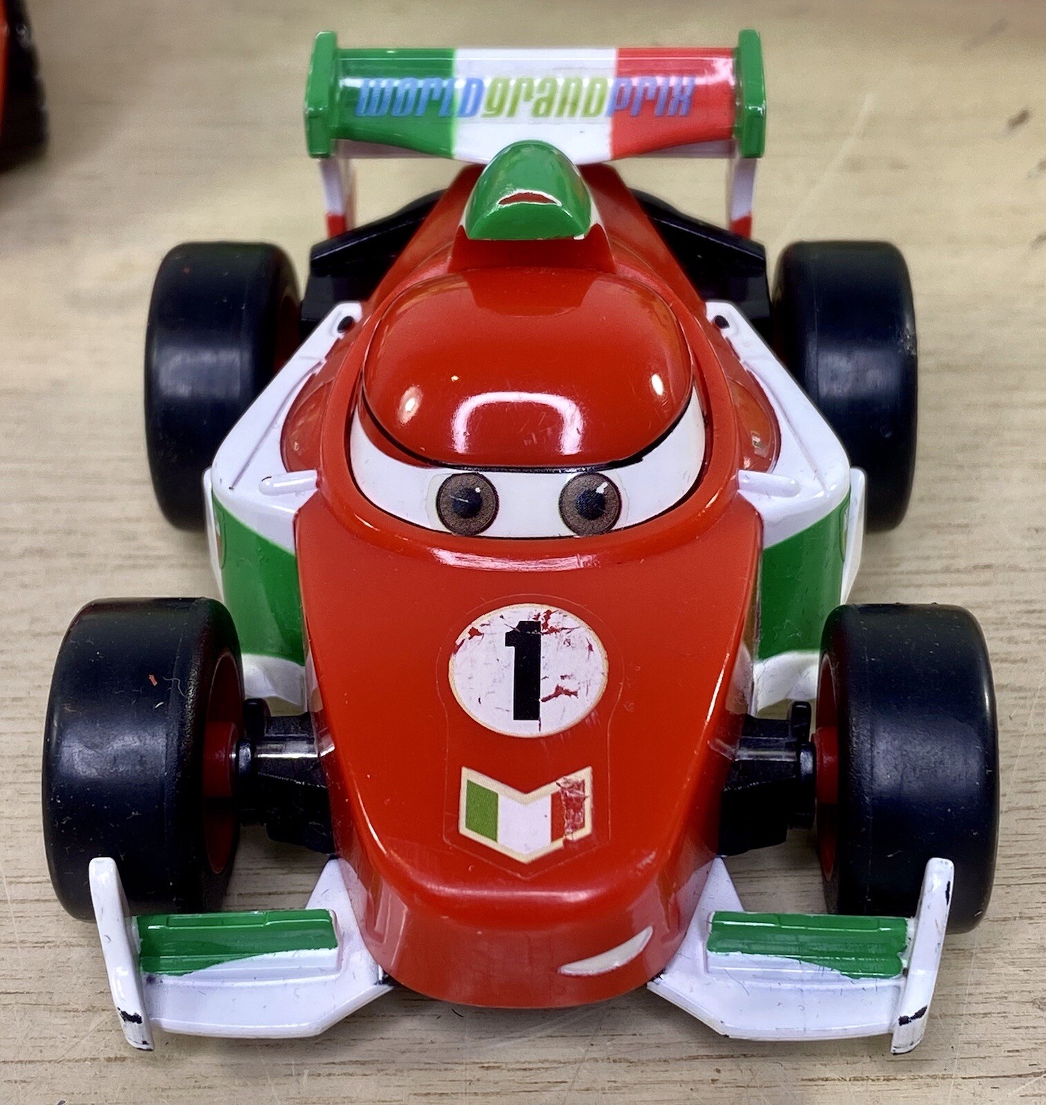 Disney Pixar Cars 2 Rug Play Mat Carpet Road With two Pull Back Race ...