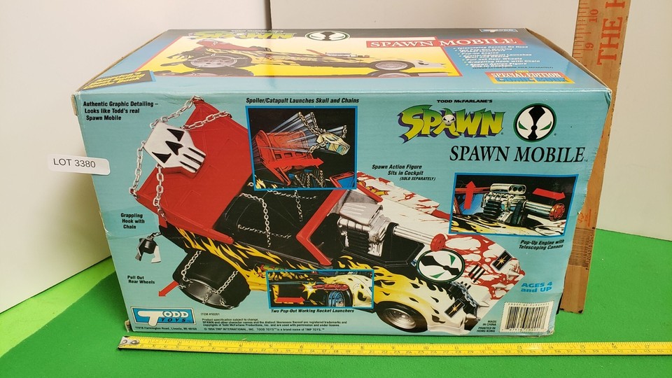New Todd McFarlane's Spawn Mobile Plus Special Edition Comic Book NRFP ...