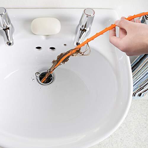 7 Pack Drain Clog Remover Tool Kitchen Sink Toilet Declogger Tool Hair ...