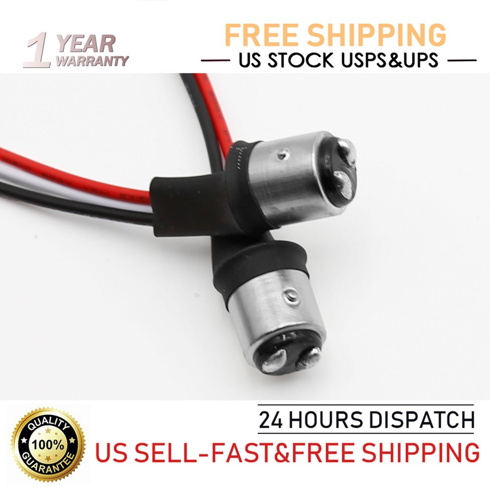 Pigtail Wire Male Socket 1157 S25 Stop Brake Repair Bulb Plug Male | eBay