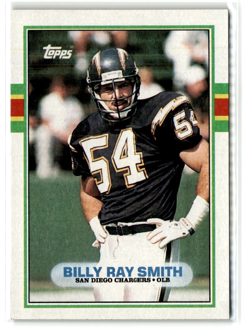 1989 Topps FOOTBALL #309 Billy Ray Smith San Diego Chargers | eBay