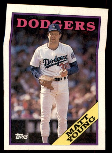 1988 TOPPS MATT YOUNG LOS ANGELES DODGERS #736 | eBay