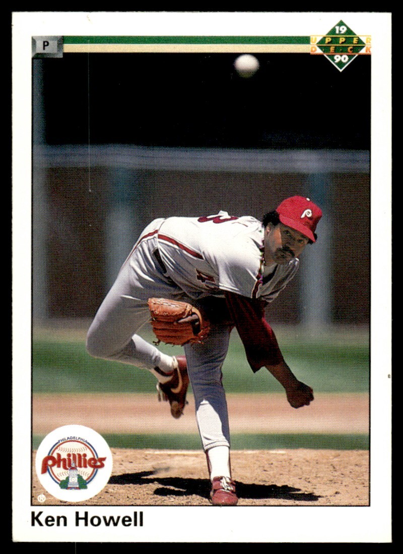 1990 Upper Deck #559 Ken Howell Philadelphia Phillies | eBay