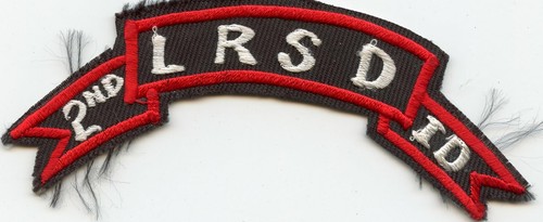Theatre Made 2nd Division LRSD Scroll / Patch | eBay