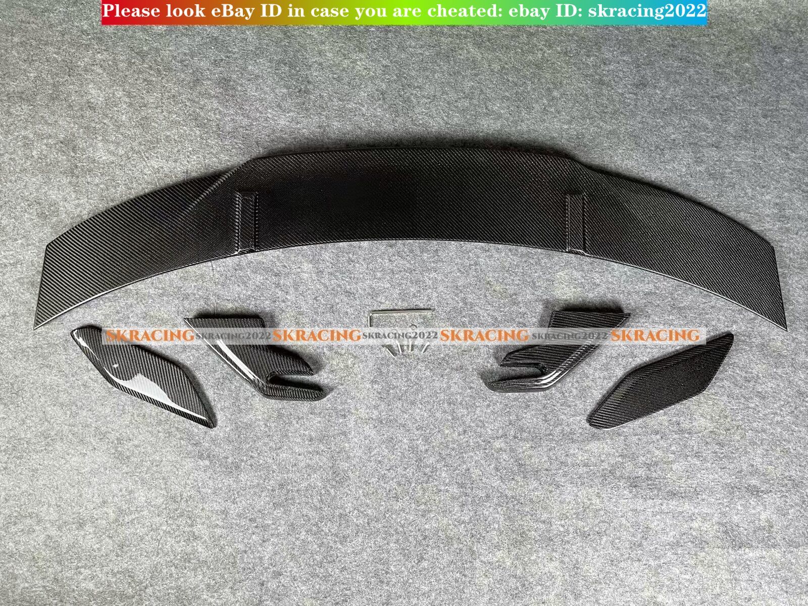 For Lexus RC200t RC300 RC350 F-Sport Carbon Fiber Rear Trunk Spoiler ...