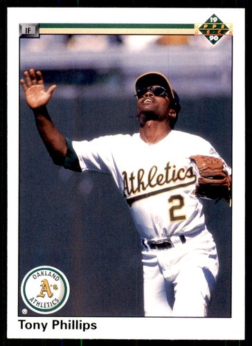 1990 Upper Deck Tony Phillips Baseball Cards #154 | eBay