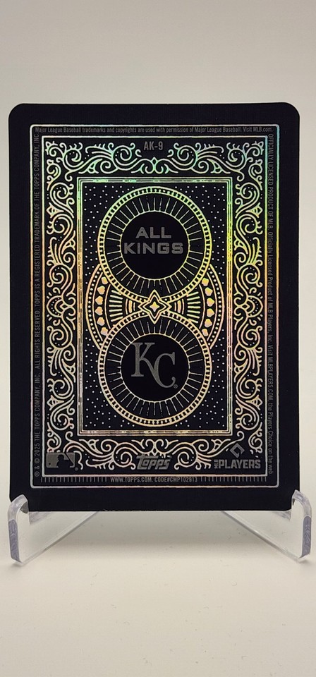 2025 Topps All Kings Bobby Witt Jr AK-9 -Very Rare Case Hit-Excellent ...