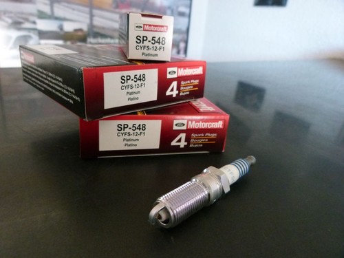 8 Zündkerzen Motorcraft SP-548 Mustang F150 5.0 Liter 5.2 Liter 2011 ...