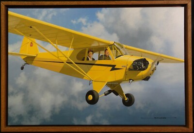 Piper Cub Airplane 1936 Limited Edition Framed Lithograph by Stan ...