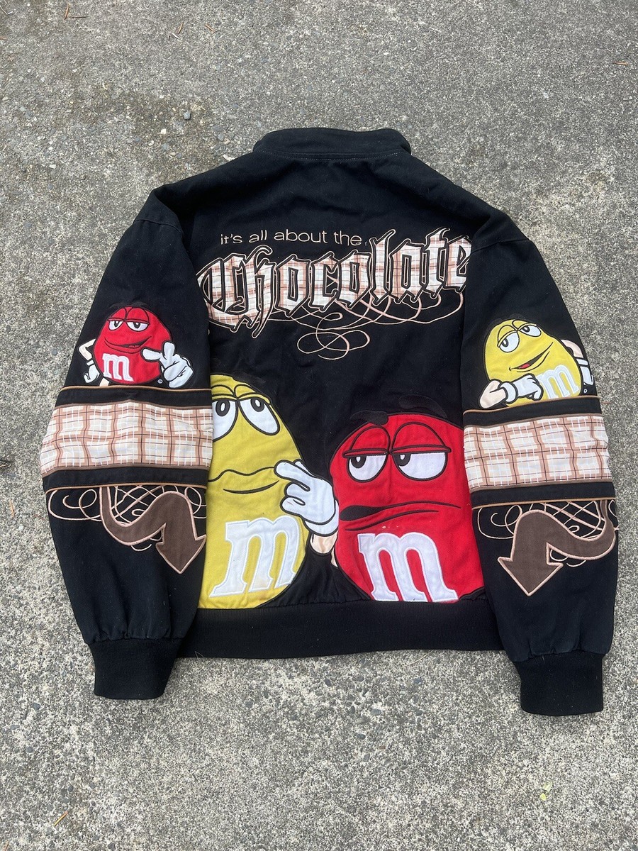 Vintage JH Design M&M “ Chocolate Way Of Life” Black Mens Vintage JH Design M&M “ Chocolate Way Of Life” Black Mens