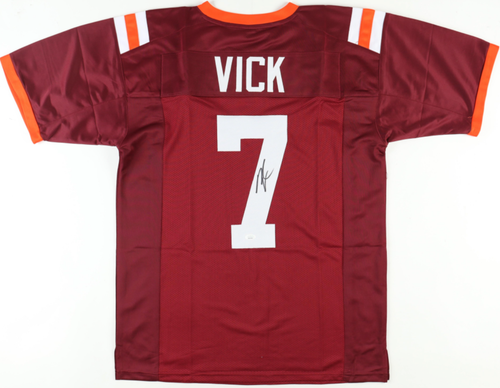 Michael Vick Signed Virginia Tech Hokies Custom Jersey (JSA) | eBay
