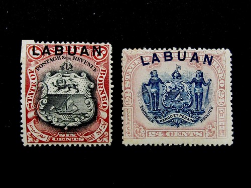 nystamps British Labuan Stamp # 78 82 Mint OG H F14y618 | eBay