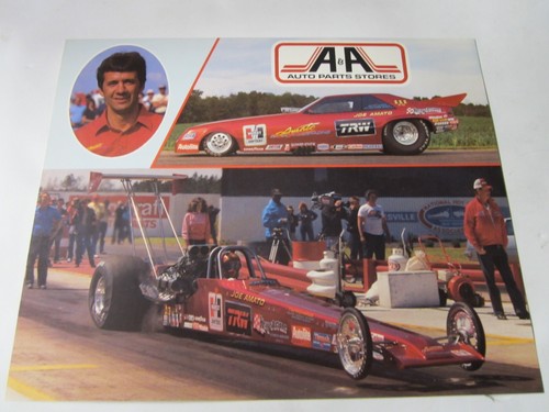 NHRA Original 84 Joe Amato World Champion T/F Dragster Drag Racing ...