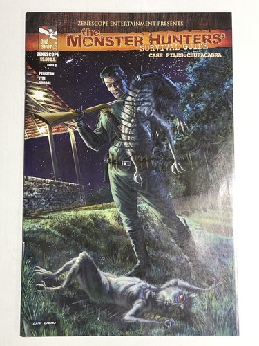 Zenescope Monster Hunters Survival Guide Case Files Chupacabra 2012 ...