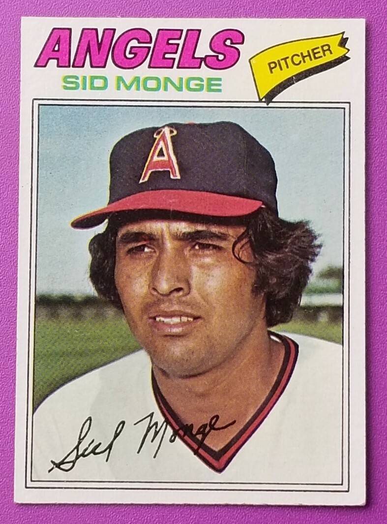 1977 Topps Baseball #282 Sid Monge- Angels | eBay
