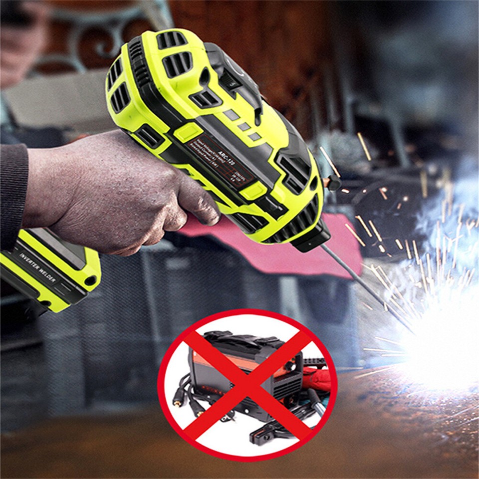 110V 3000W Electric Welder Hand Held Welding Machine Kit Digital Arc ...