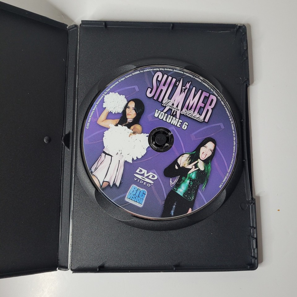 Shimmer Women Athletes Volume Vol 6 DVD World Wrestling Network 2008 | eBay