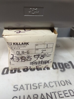 KILLARK,OLR-6,2 INCH ELECTRICAL CONDUIT BODY NOS | eBay