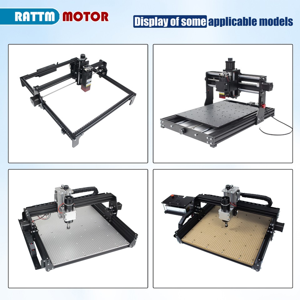 【US】4540 GRBL DIY CNC Router Aluminum Table Laser Engraving 500W ...