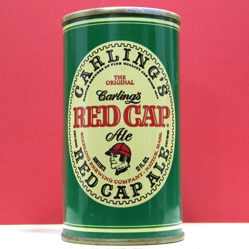 Carling's Red Cap Ale Beer 12 oz Can Natick Massachusetts Q38 B/O | eBay