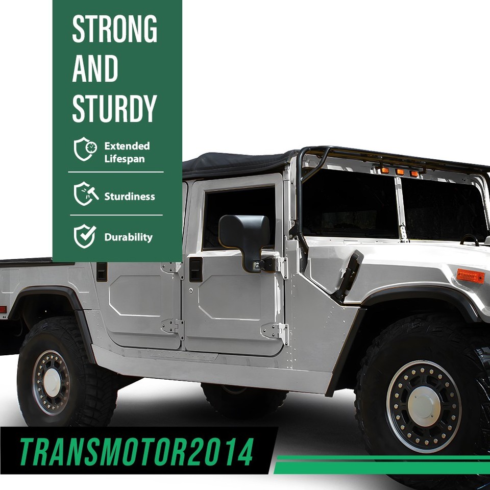 Fit For 2002-2006 Hummer H1 Fender Flares Overfender 8PCS With Hardware ...
