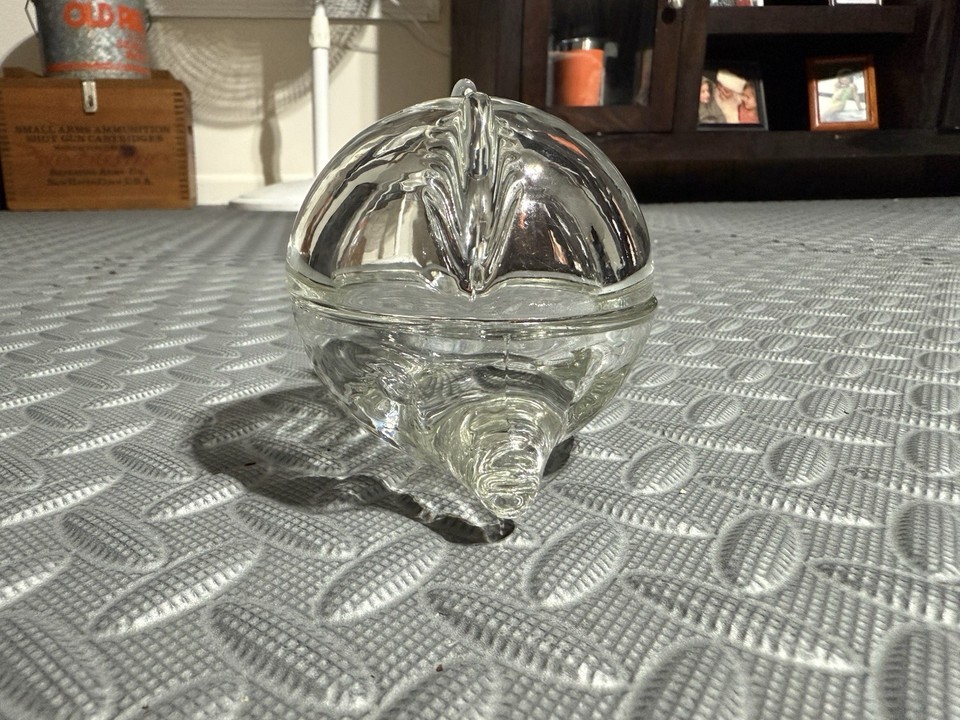 Vintage Anchor Hocking Puffer Fish Candy Dish – Clear Pressed Glass | eBay