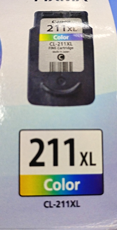 Canon · CL-211XL · High-Yield Tri-Color Ink Cartridge · New · Sealed | eBay