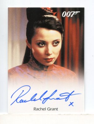 James Bond Archives Final Edition 2017 Rachel Grant Autograph Card | eBay
